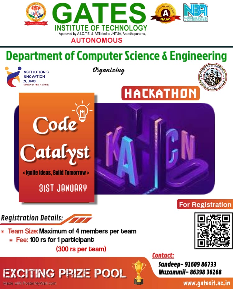 CODE CATALYST “HACKATHON” - Gates